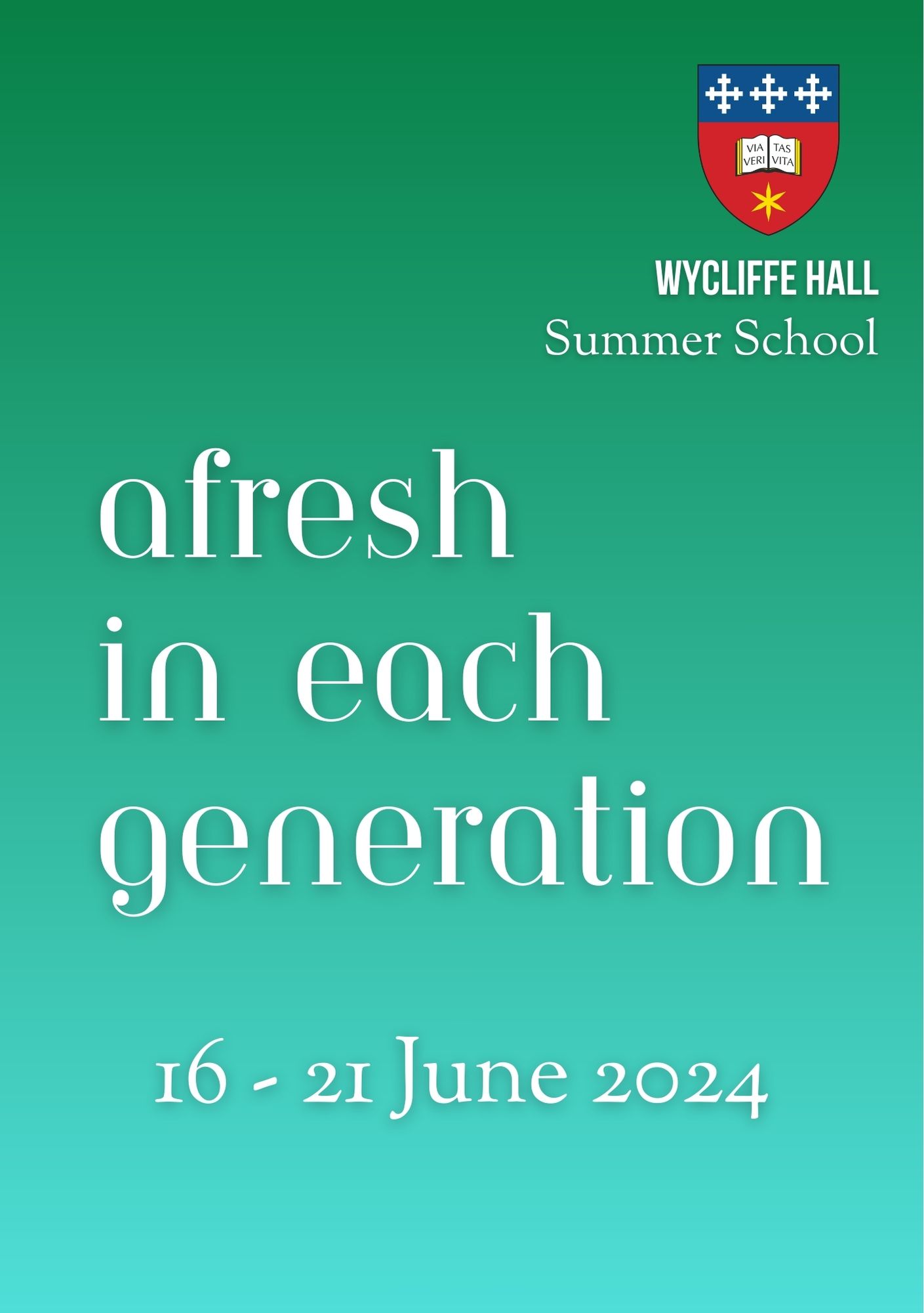 Afresh In Each Generation WYCLIFFE HALL afresh-in-each-generation-wycliffe-hall